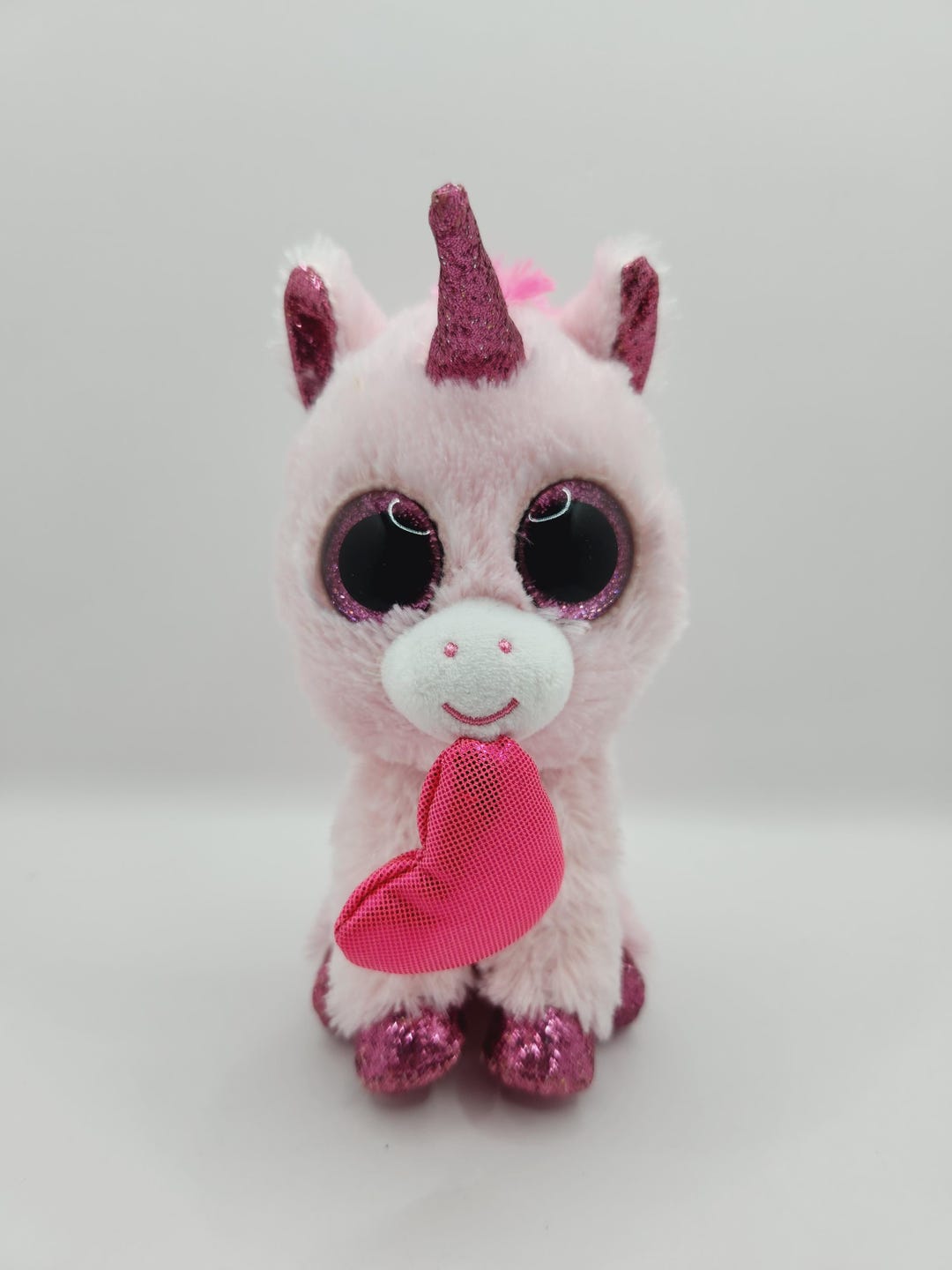 Vintage Ty Beanie Boo 'darling' the Valentine Unicorn (6 Inch) - Etsy