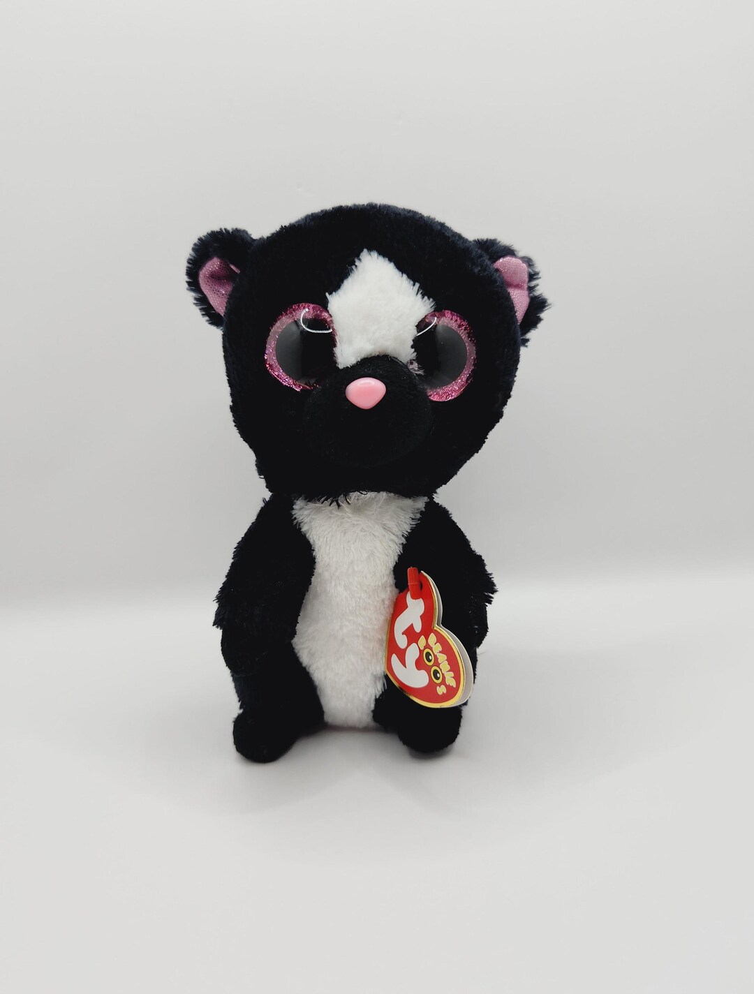 Vintage Ty Beanie Boo 'flora' the Skunk (6 Inch) - Etsy
