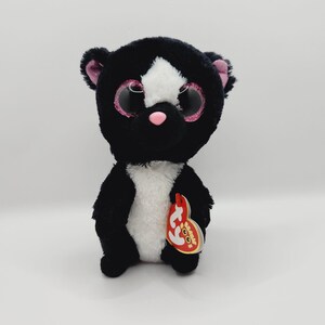 Vintage Ty Beanie Boo 'flora' the Skunk (6 Inch) - Etsy