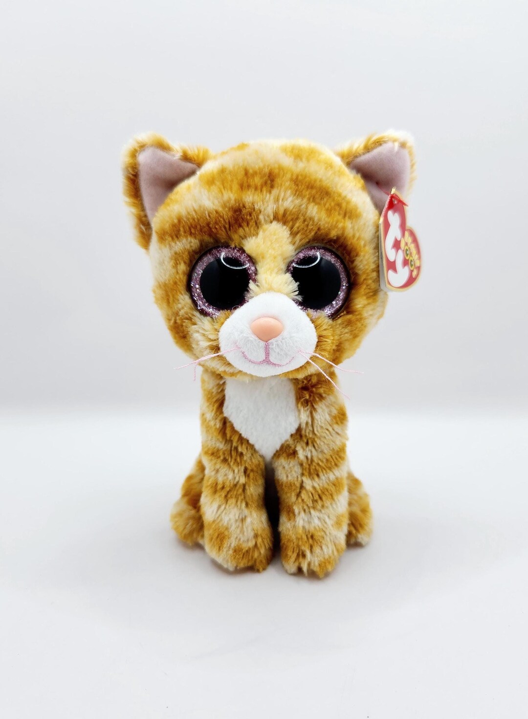 Vintage Ty Beanie Boo "tabitha" the Orange Tabby Cat - (6 Inch) - Etsy