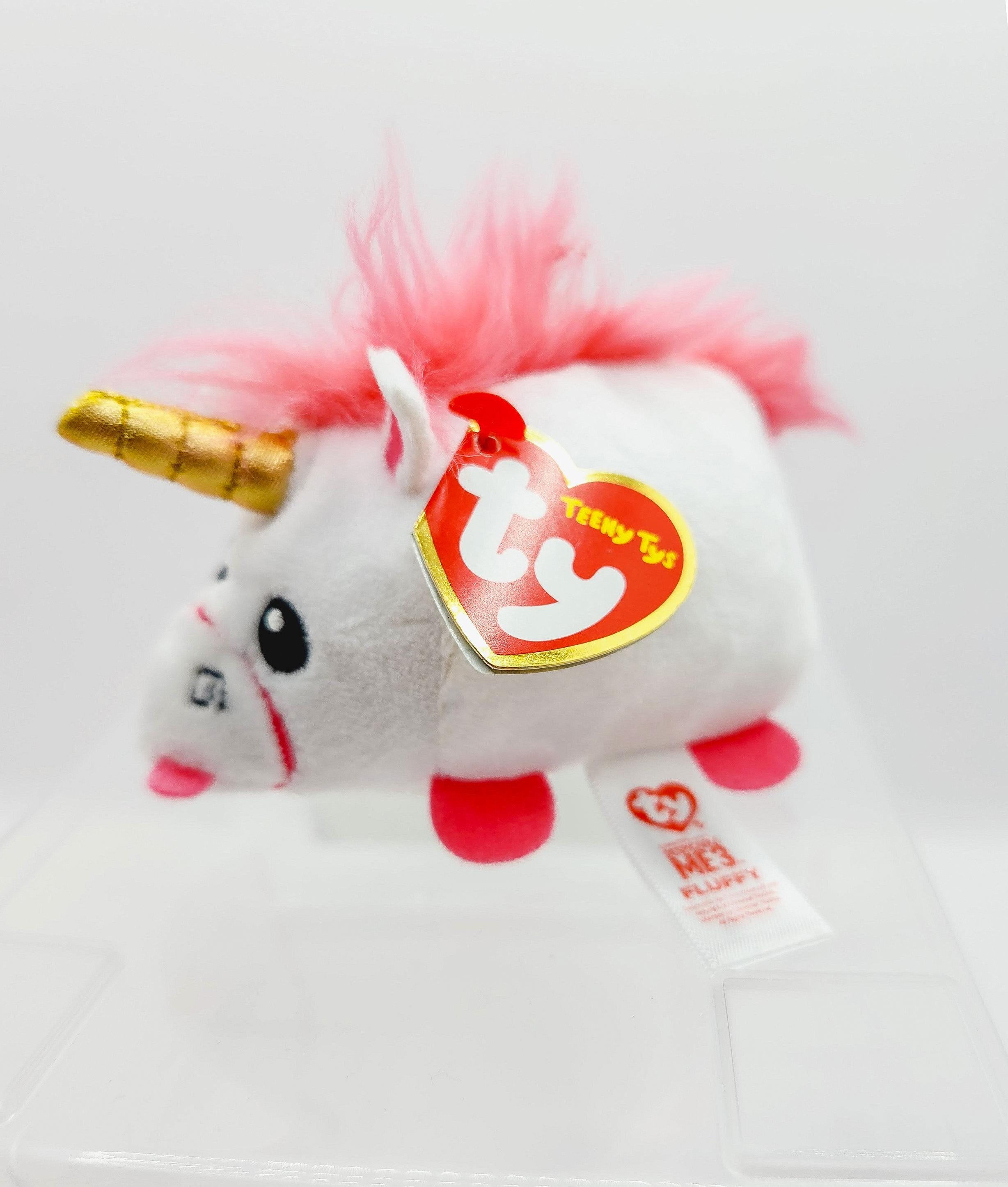 Vintage Ty Stackables Teeny Tys fluffy the Unicorn From Despicable Me 4 Inch Etsy UK