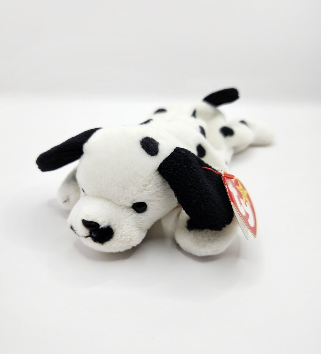 Ty Beanie Baby 'dotty' the Dalmatian Dog 8.5 Inch - Etsy
