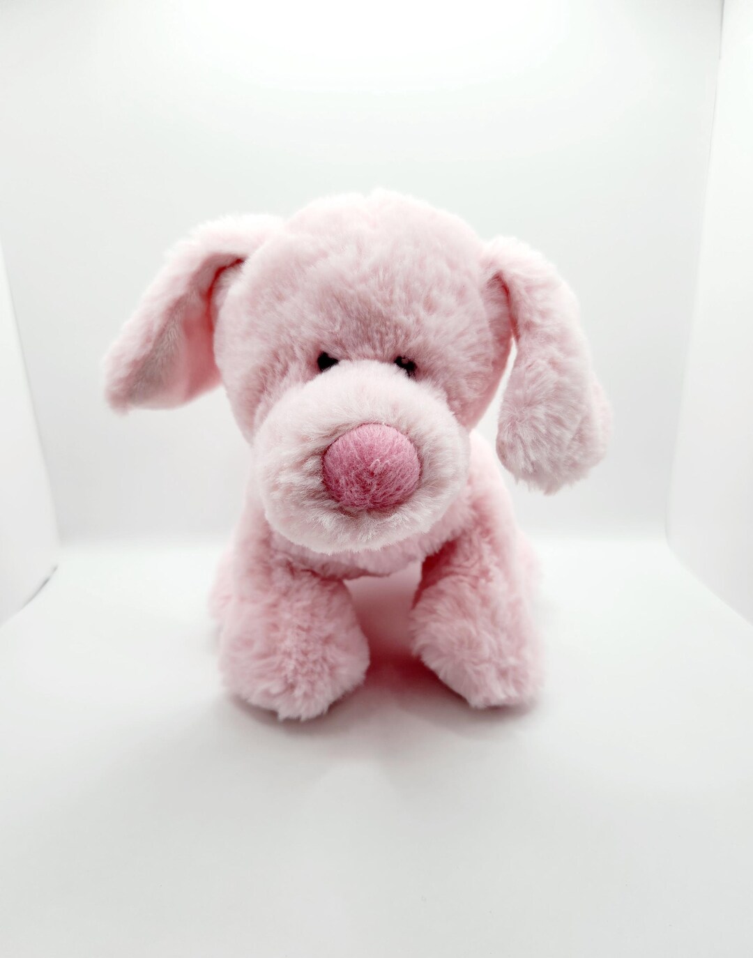 Vintage Baby Ganz Pink Puppy Plush (10 Inch) - Etsy