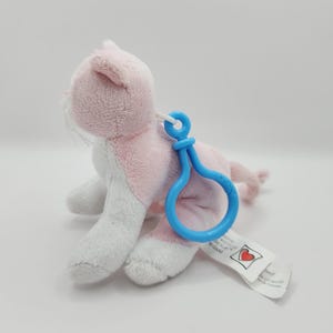 Vintage GANZ Webkinz Pink and White Cat Kinz Clip 4.5 Inch No Code - Etsy