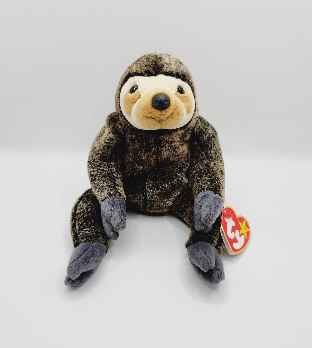 Vintage Ty Beanie Baby 'slowpoke' the Sloth (7.5 Inch) - Etsy