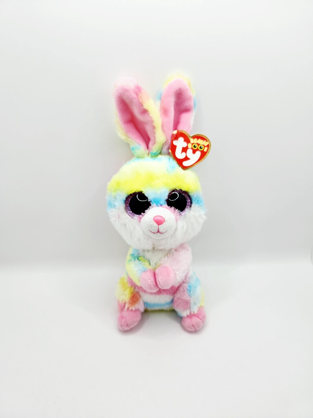 Vintage Ty Beanie Boo "lollipop" the Bunny Rabbit (6 Inch) *rare* - Etsy
