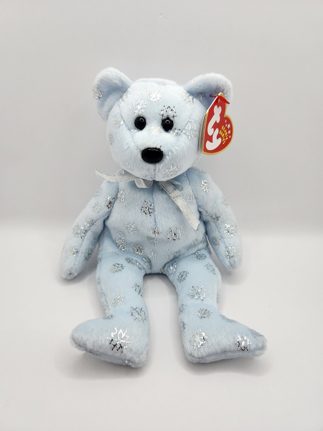 Vintage Ty Beanie Baby 'flaky' the Snowflake Bear (8.5 Inch) - Etsy