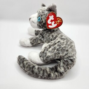 Vintage Ty Beanie Baby 'purr' the Gray Tabby Cat (8 Inch) - Etsy