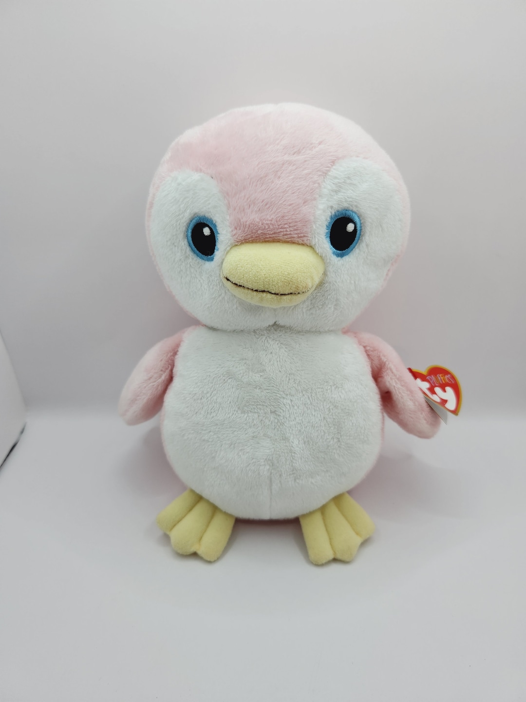 Vintage Ty Pluffies Collection 'pammy' the Pink Penguin (9 Inch) *rare ...