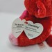 Vintage Ty Beanie Boo 'charming' the Monkey Holding A Heart (6 Inch) - Etsy