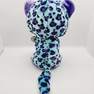 Vintage Ty Beanie Boo 'lizzie' the Blue Leopard (medium 9 Inch ...