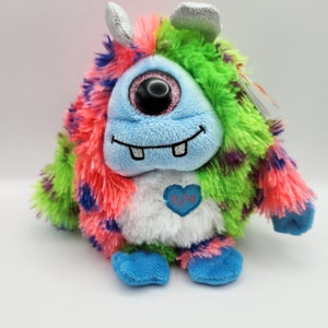Vintage Ty Monstaz Beanie Plush 'marty' (6 Inch) - No Sound - Etsy