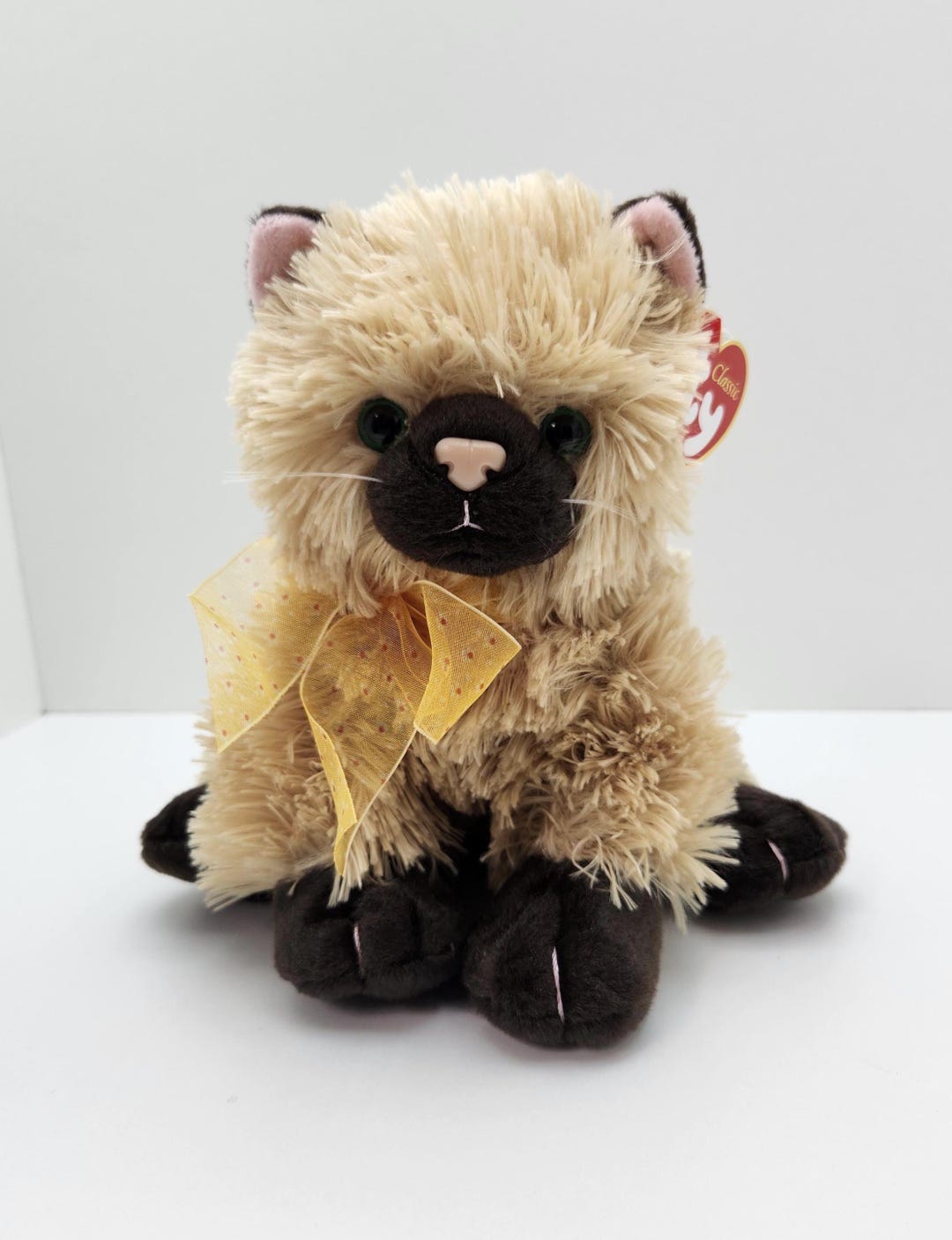 Vintage Ty Classic Collection "cassidy" the Siamese Himalayan Cat (10 ...