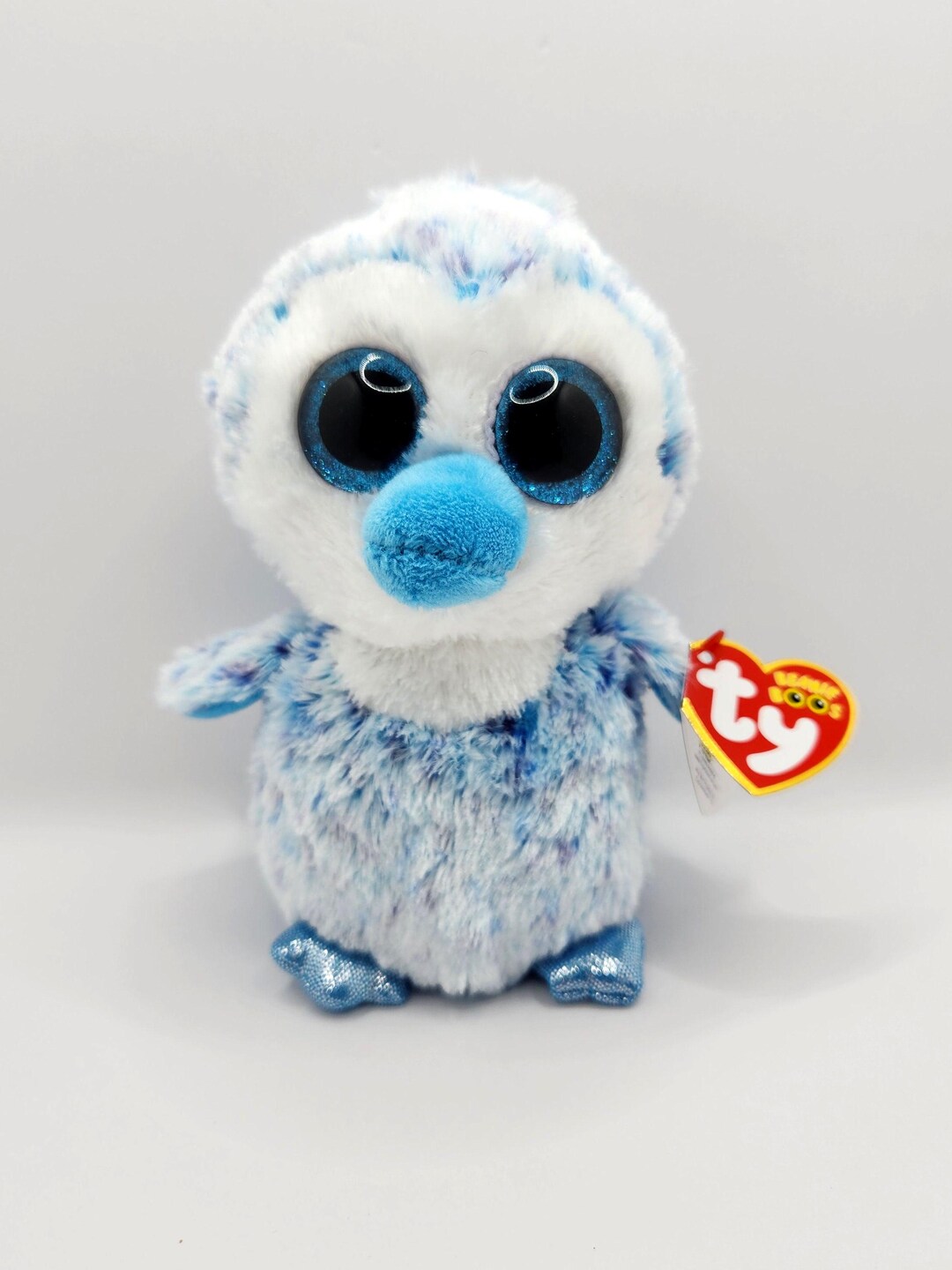 Ty Beanie Boo 'tony' the Penguin (6 Inch) Fundraising Charity Penguin ...