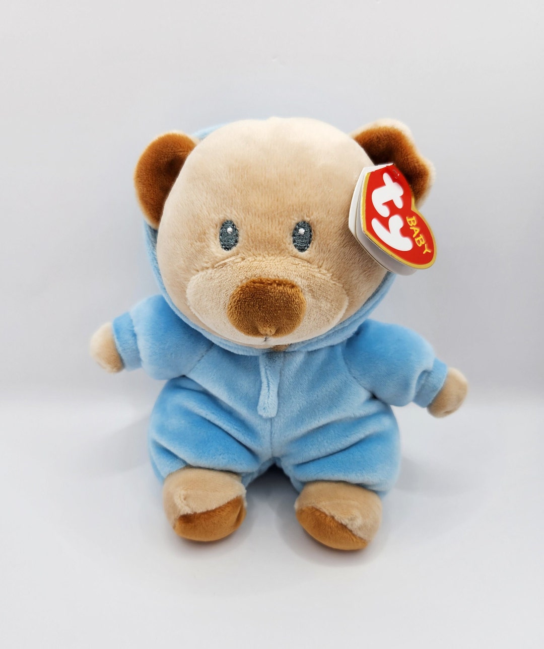 Ty Baby Collection 'PJ Bear Blue' 7 Inch rare - Etsy
