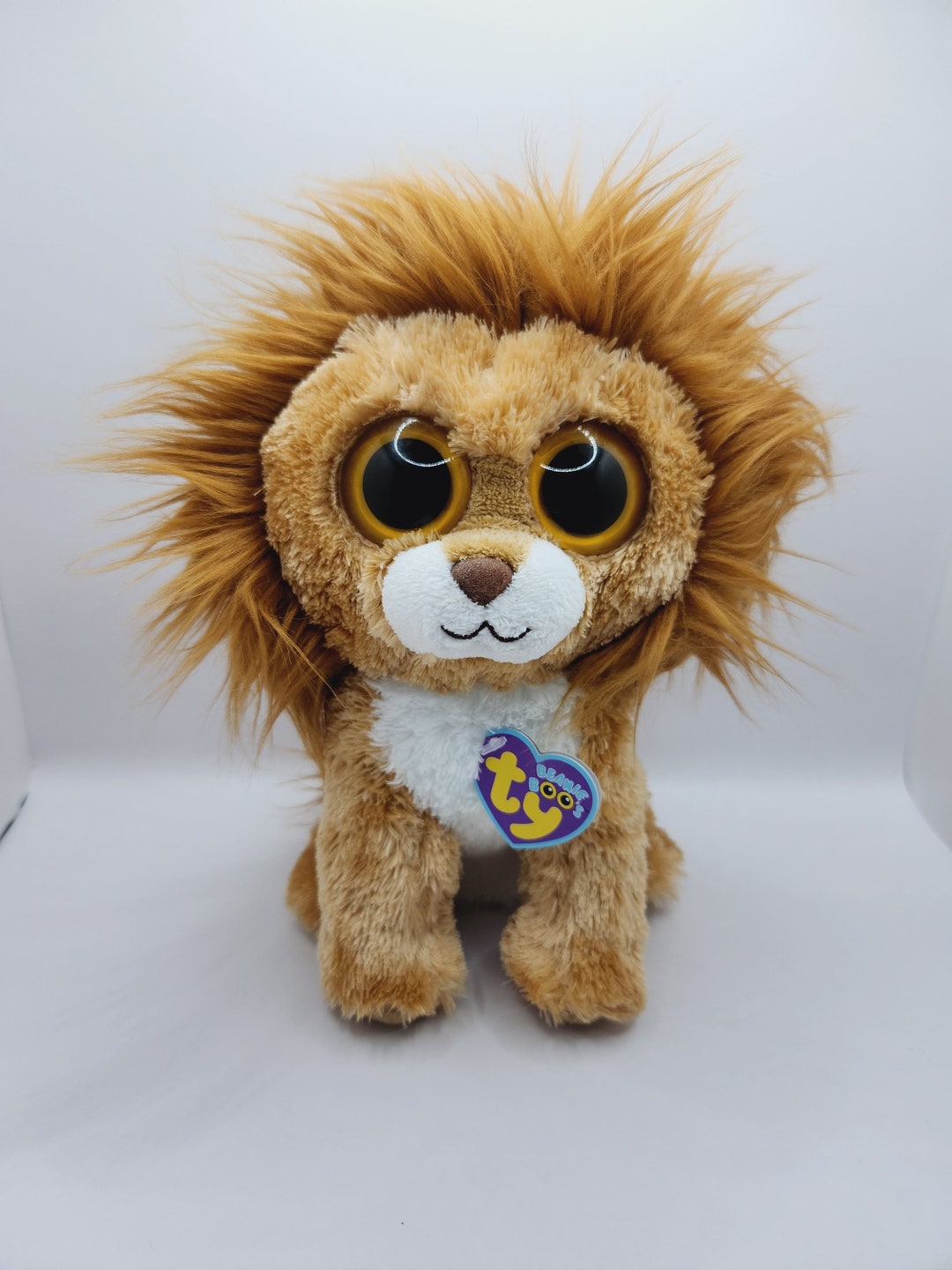Vintage Ty Beanie Boo 'king' the Lion (medium 9 Inch) *rare* - Etsy