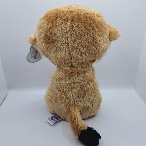 Vintage Ty Beanie Boo 'rebel' the Meerkat medium 9 Inch Purple Tag rare ...