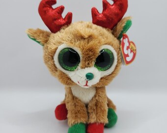 Vintage Ty Beanie Boo 'comet' the Reindeer (6 Inch) *rare* - Etsy