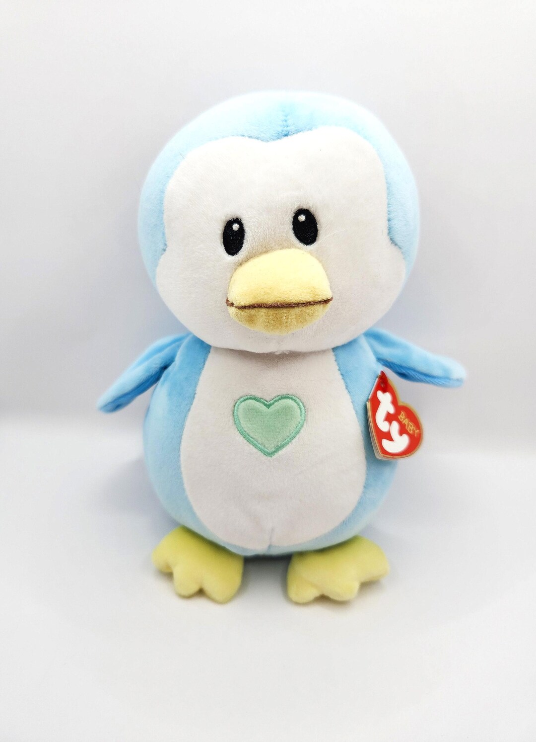 Vintage Ty Baby Collection 'twinkles' the Blue Penguin (large 9 Inch ...