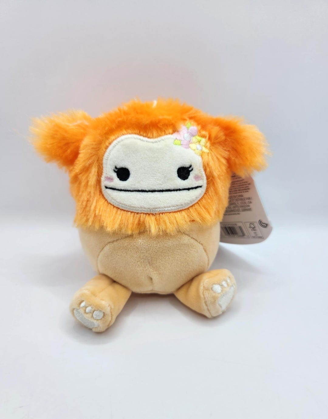 Squishmallow "shasta" the Orange Bigfoot Key Clip (3.5 Inch) - Etsy