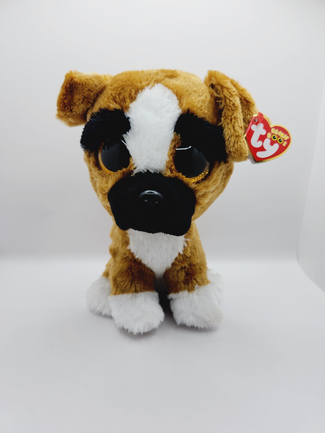 Ty Beanie Boo 'brutus' the Boxer Dog medium 9 Inch - Etsy