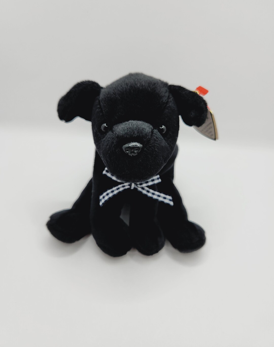 Ty Beanie Baby 'luke' the Black Labrador Retriever Dog 6 Inch - Etsy