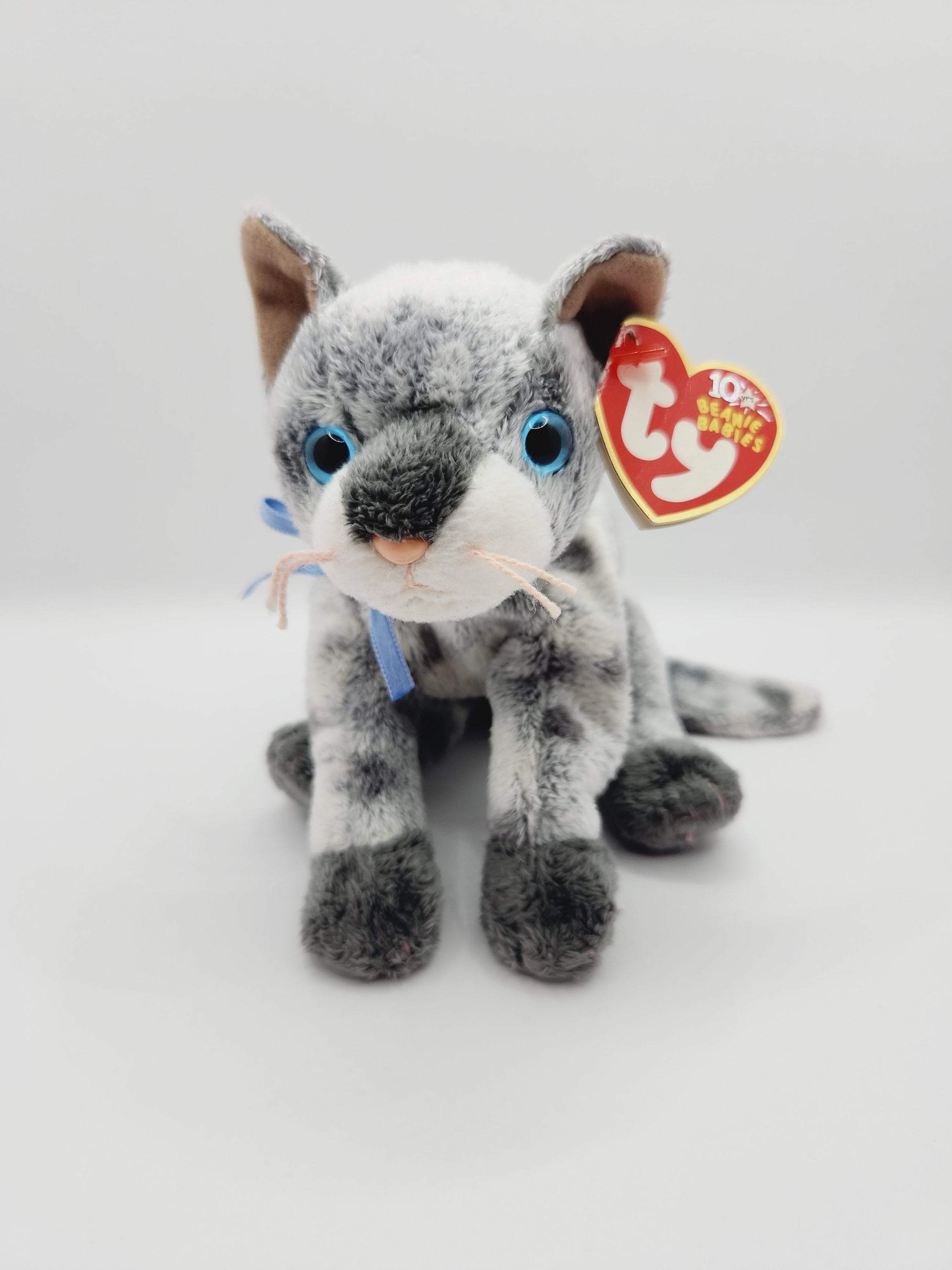 Ty Beanie Baby 'frisco' the Gray Tabby Cat 7 Inch - Etsy