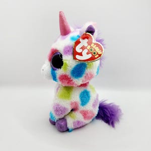 Vintage Ty Beanie Boo 'wishful' the Colourful Unicorn (6 Inch) - Etsy
