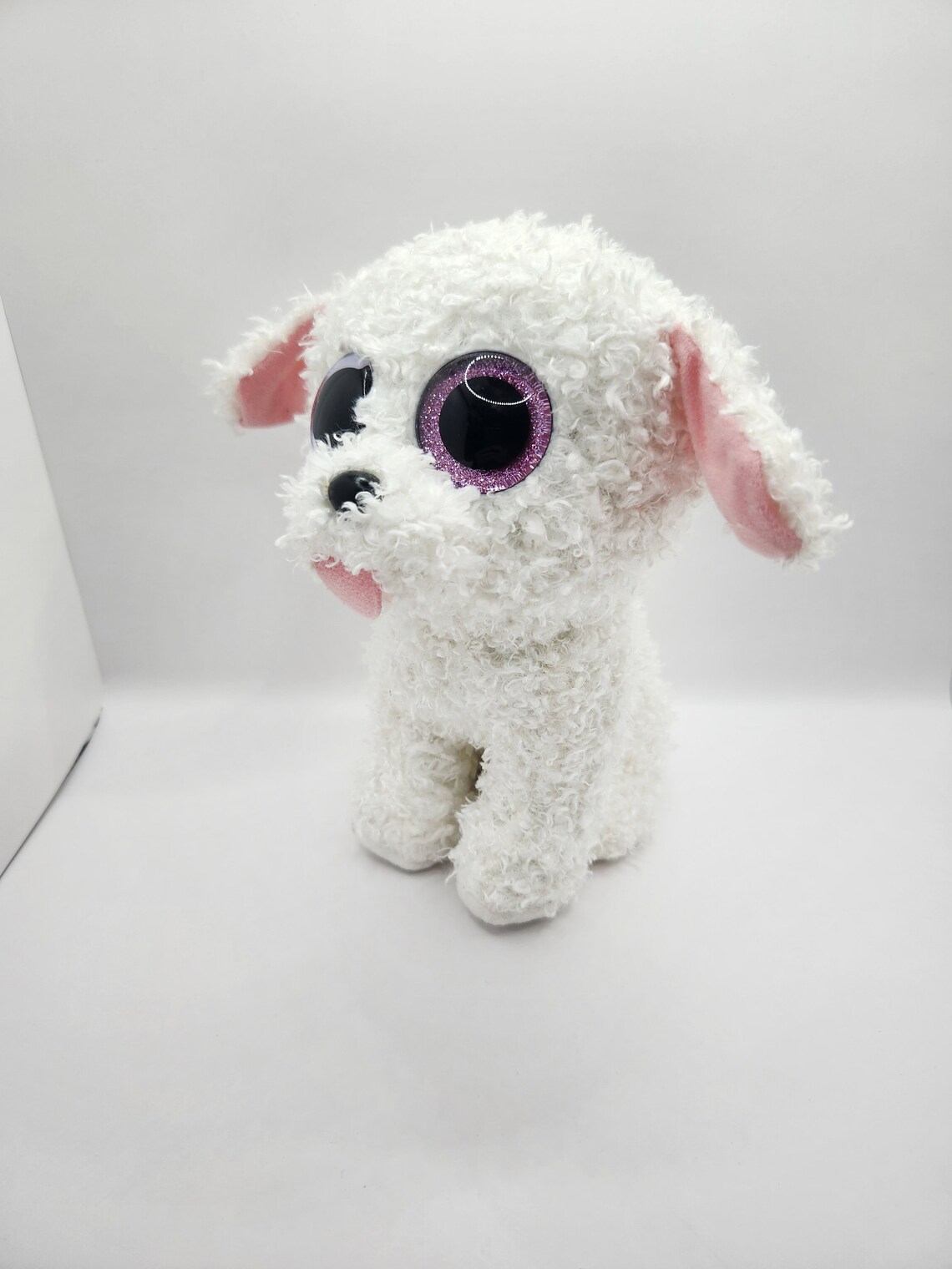 Ty Beanie Boo 'pippie' the White Dog medium 9 Inch - Etsy
