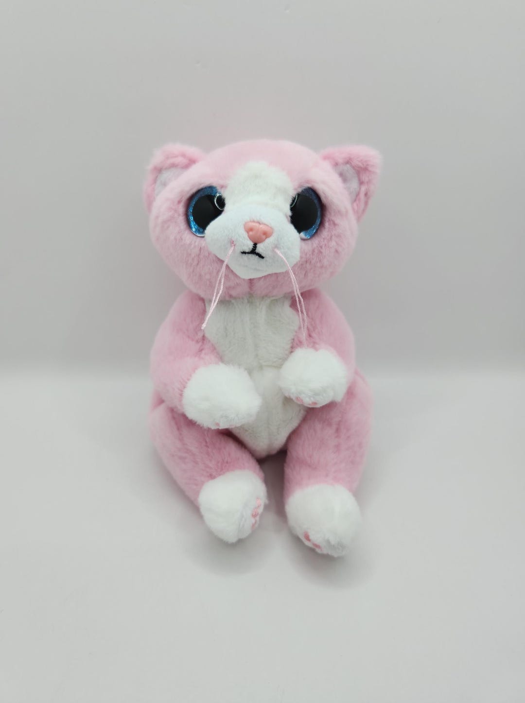 Vintage Ty Beanie Bellies Collection 'lillibelle' the Pink Cat (6 Inch ...