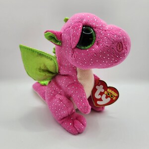 Ty Beanie Boo 'dragons' Darla Grindal Saffire and - Etsy