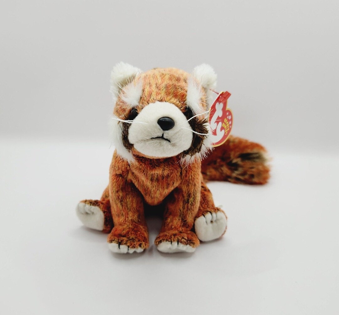 Ty Beanie Baby 'rusty' the Red Panda 6 Inch - Etsy