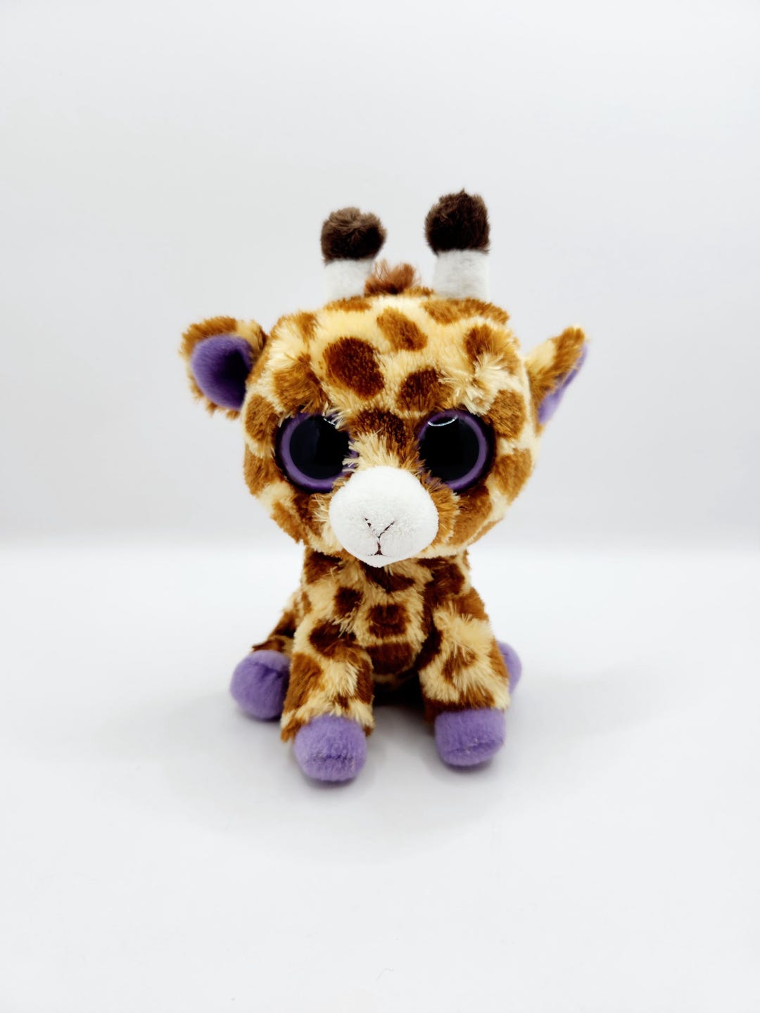 Vintage Ty Beanie Boo 'safari' the Giraffe (6 Inch) Purple Hang Tag ...
