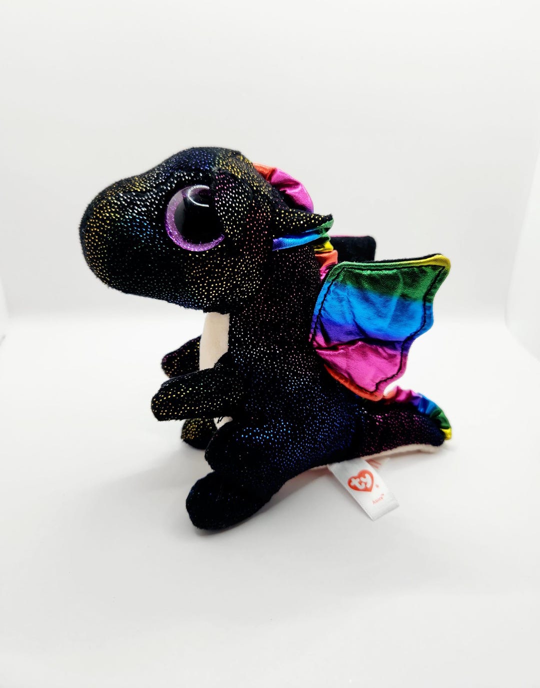 Vintage Ty Beanie Boo "anora" the Dragon (6 Inch) - No Hang Tag - Etsy