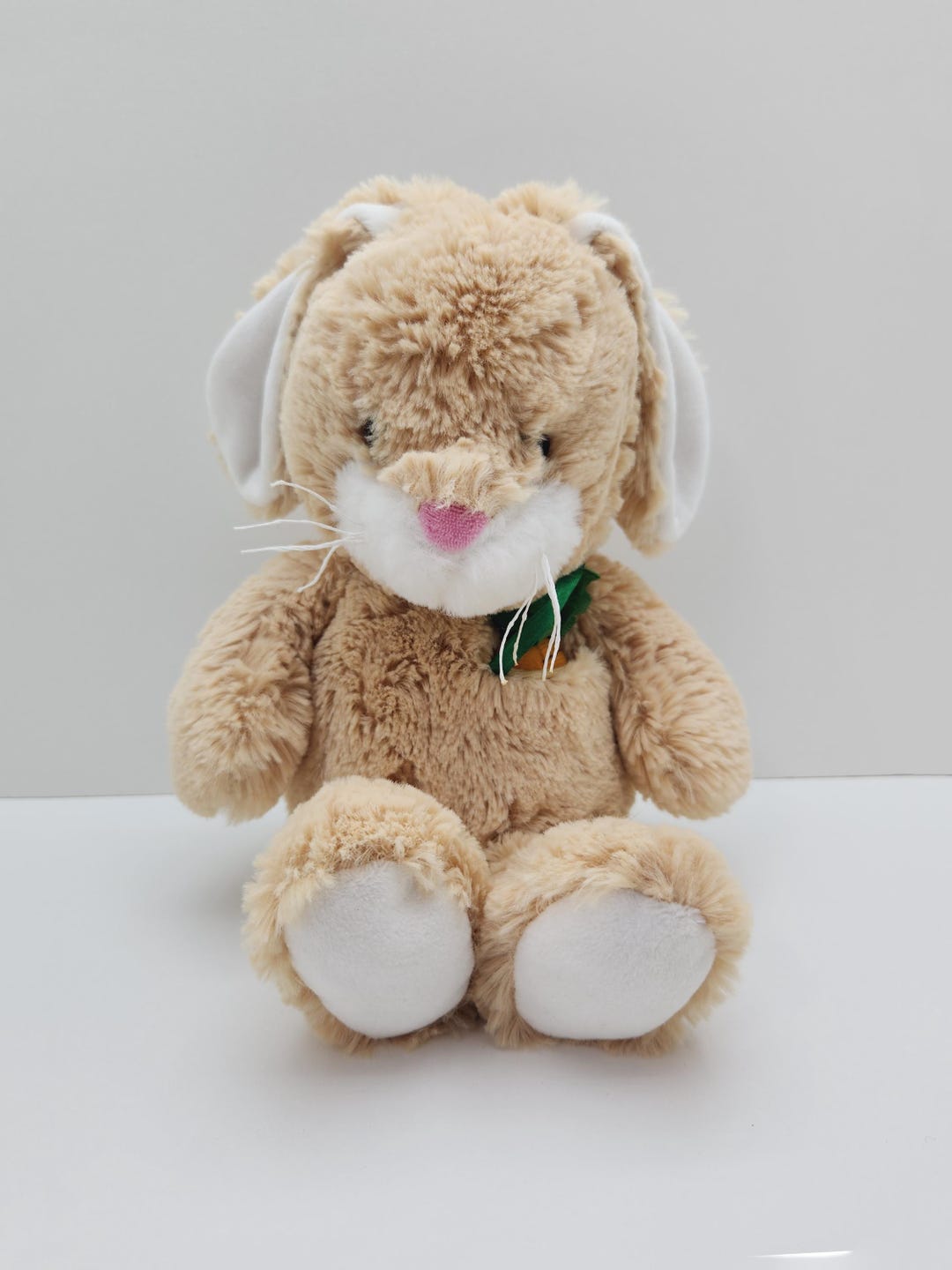 Vintage GANZ Bunny Rabbit Plush With Removeable Carrot (12 Inch) - Etsy