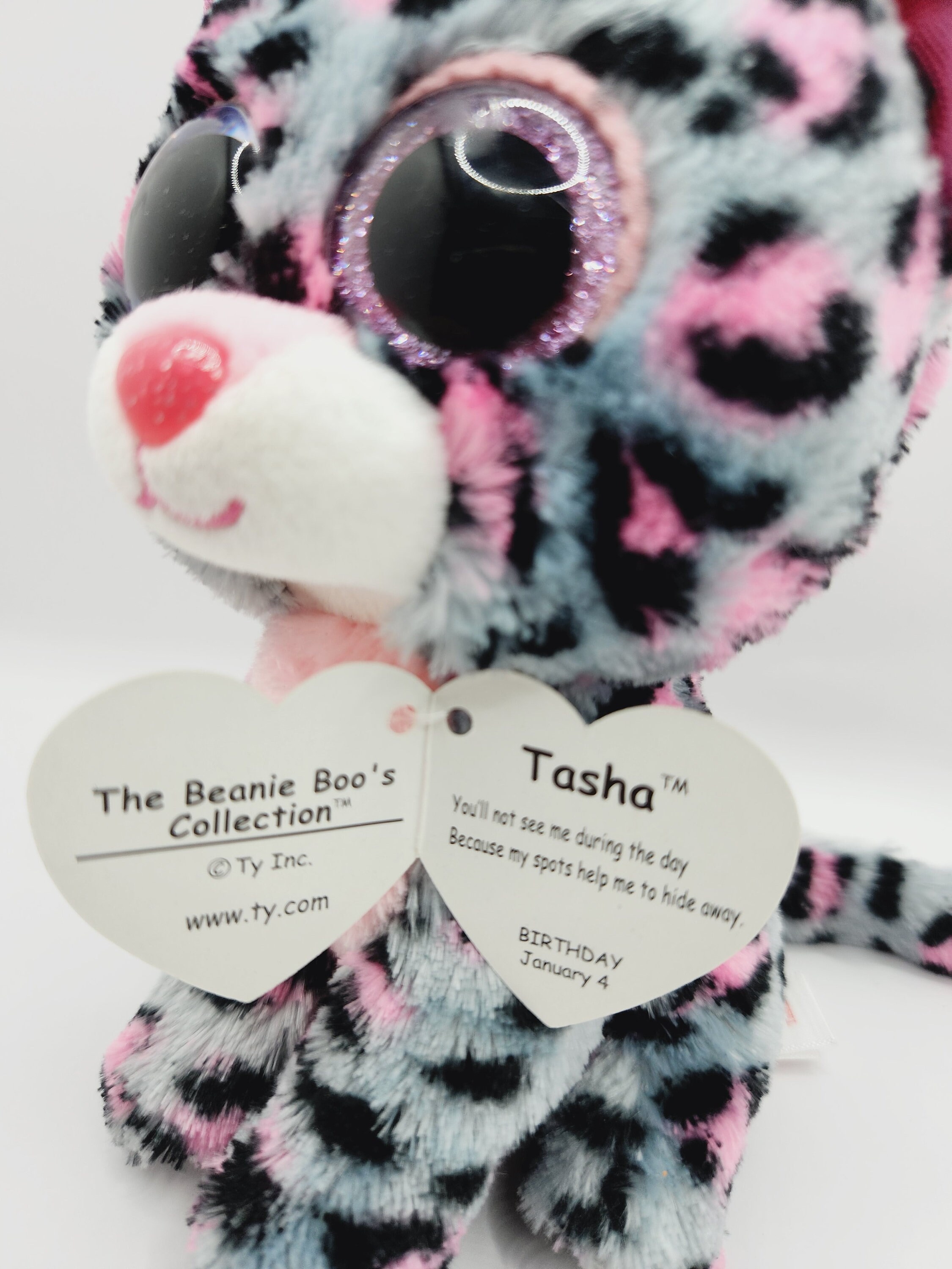 Ty Beanie Boo 'tasha' the Leopard 6 Inch - Etsy