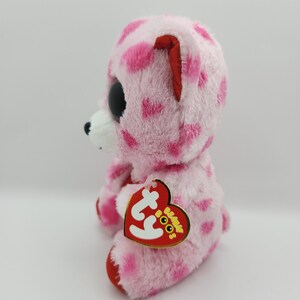 Vintage Ty Beanie Boo 'sweetikins' the Pink Bear Holding a Heart (6 ...