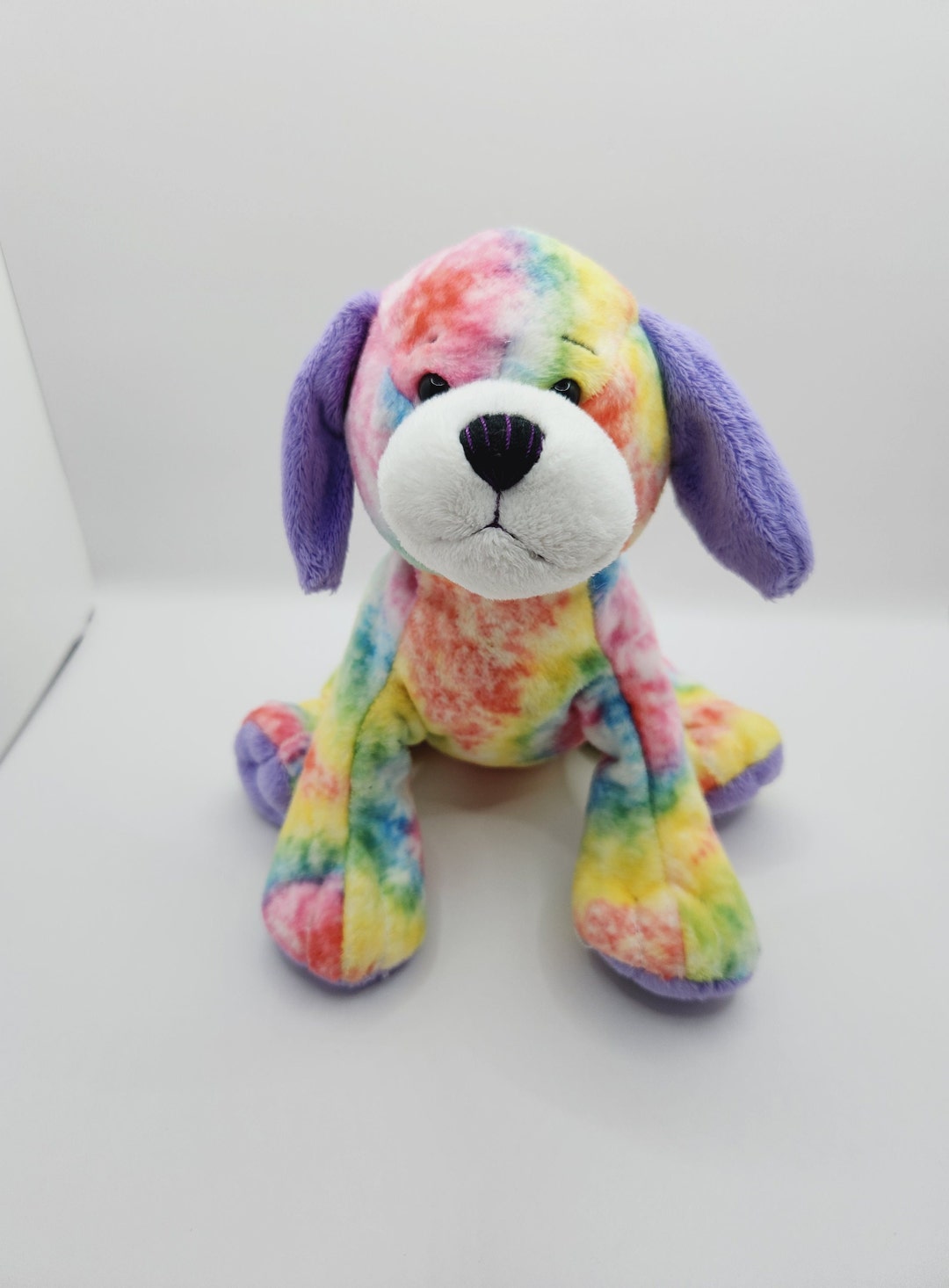 Vintage GANZ Webkinz Tie Dyed Puppy No Code rare - Etsy