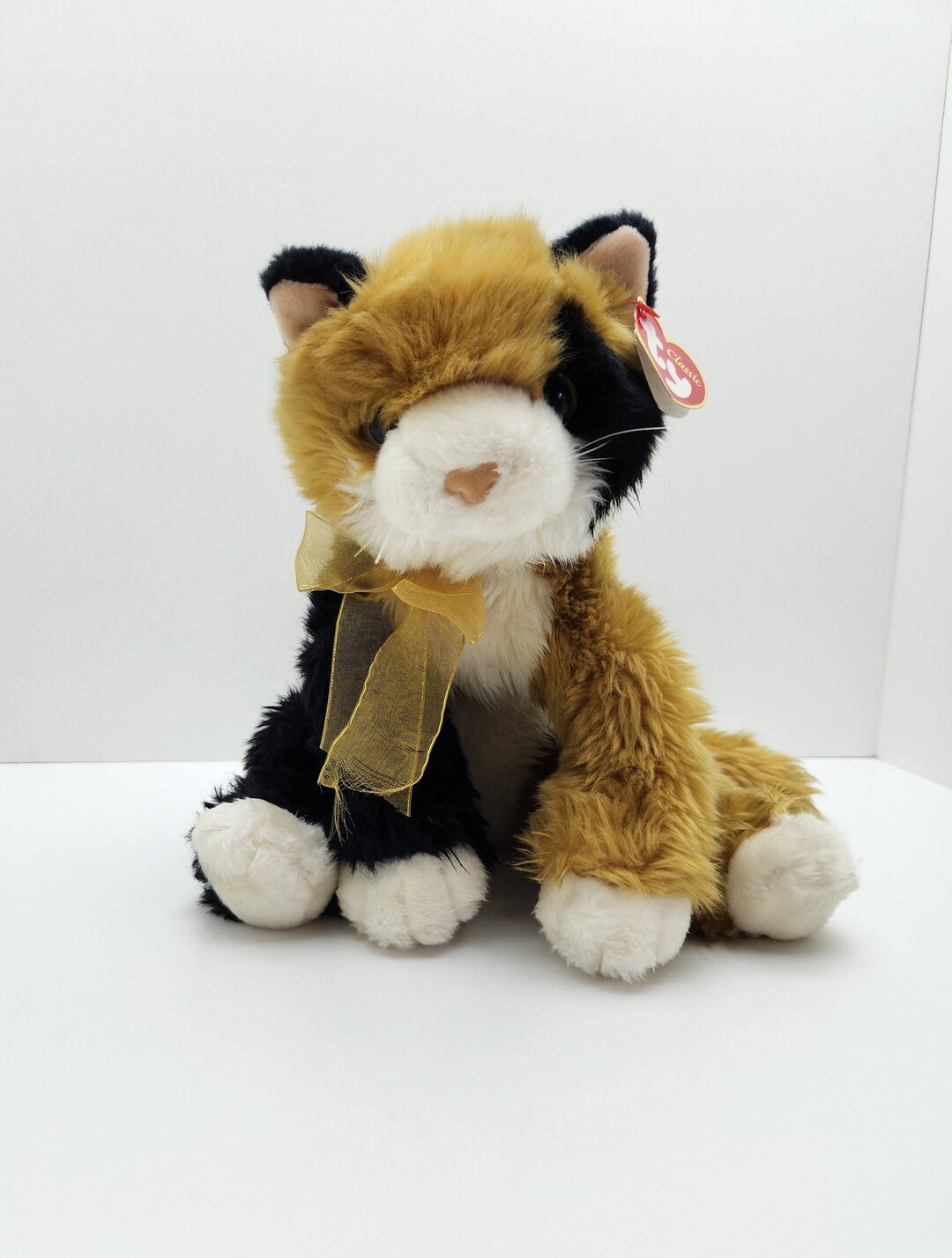 Vintage Ty Classics 'chica' the Calico Cat 10 Inch rare - Etsy