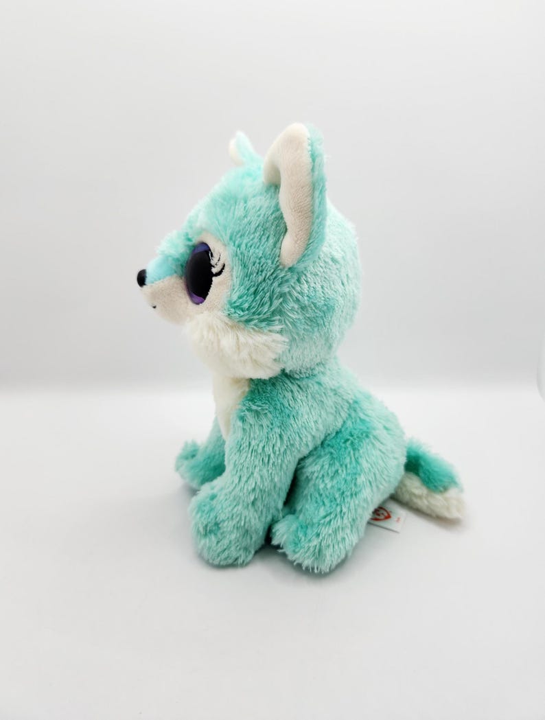 Ty Beanie Boo "jade" the Wolf - Great Wolf Lodge Exclusive (6 Inch ...