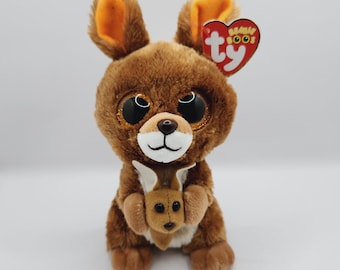 Vintage Ty Beanie Boo 'rebel' the Meerkat (medium 9 Inch) Purple Tag ...