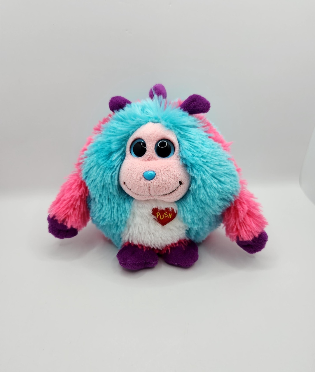 Vintage Ty Monstaz Beanie Plush "jazzy" (6 Inch) - No Sound or Hang Tag ...