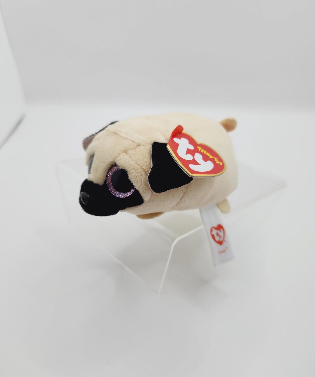Vintage Ty Stackable Teeny Tys 'candy' the Pug Dog 4 Inch - Etsy