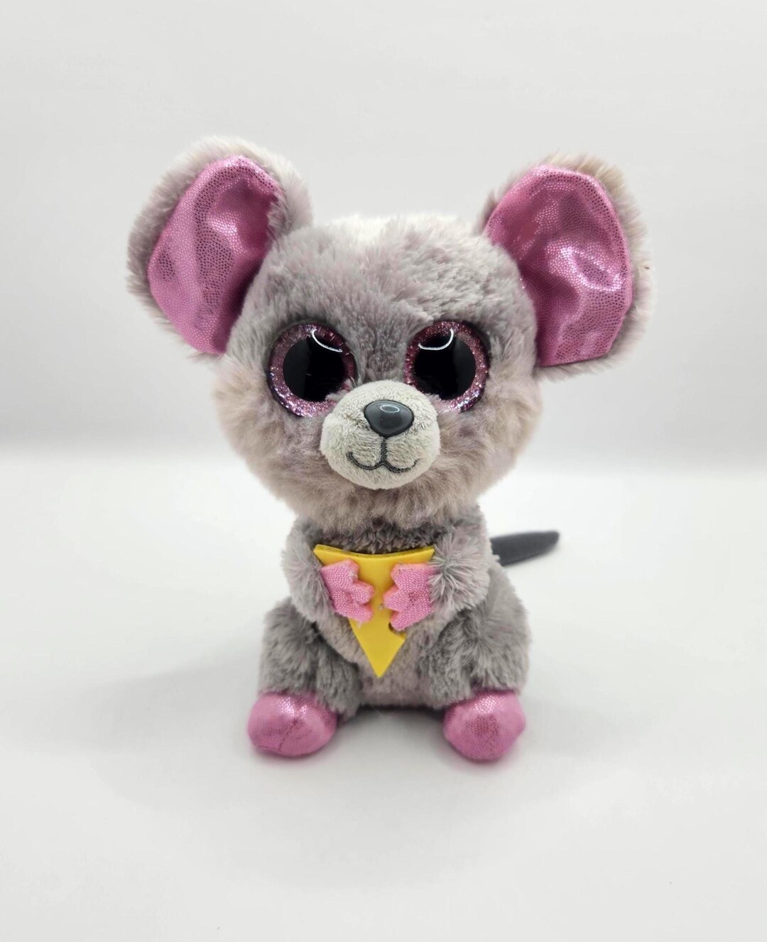 Vintage Ty Beanie Boo "squeaker" the Mouse (6 Inch) - No Hang Tag - Etsy