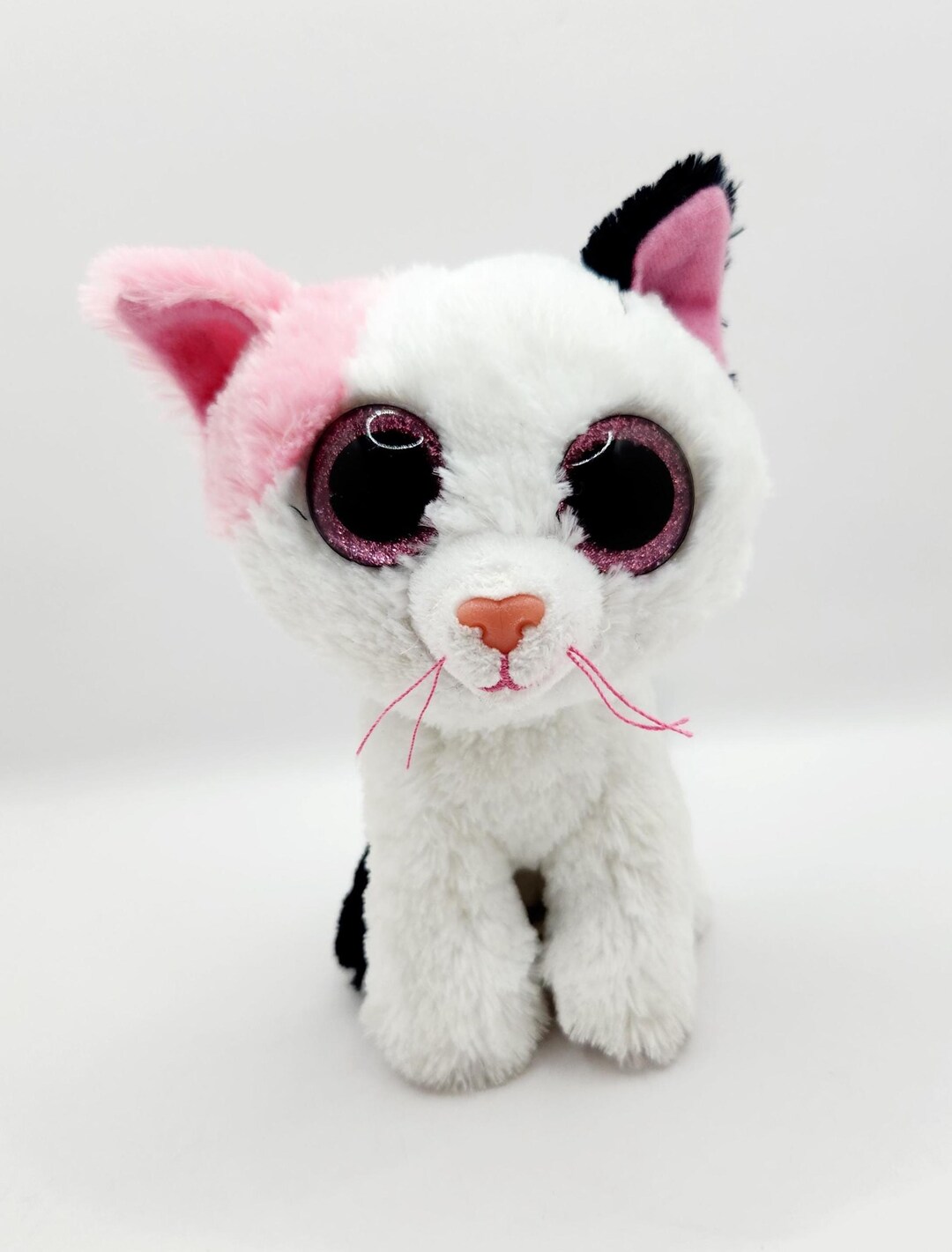 Vintage Ty Beanie Boo 'muffin' the Cat (6 Inch) - No Hang Tag - Glitter ...