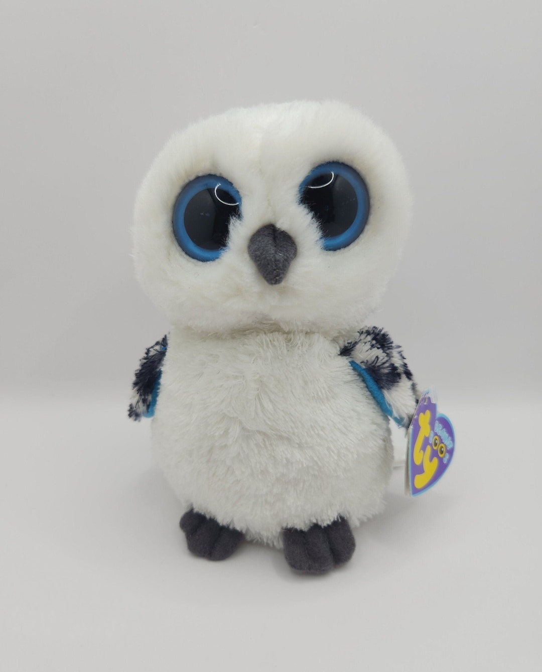 Vintage Ty Beanie Boo 'spells' the Snowy Owl (6 Inch) Solid Eyes - Etsy