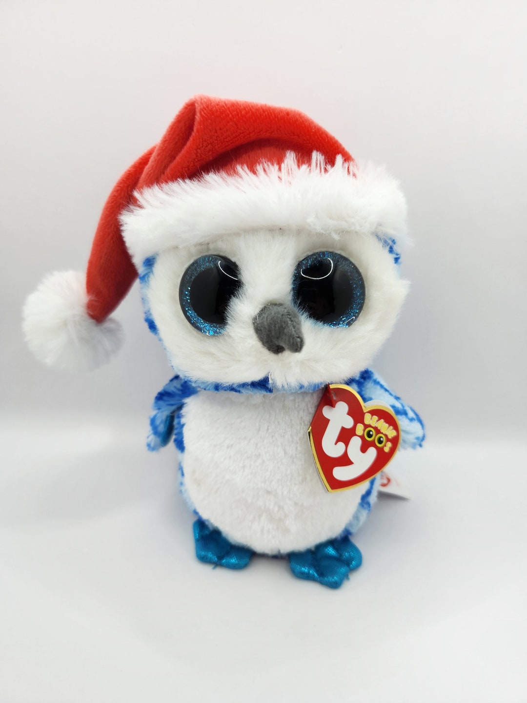Vintage Ty Beanie Boo 'icicles' the Blue Owl (6 Inch) - Etsy