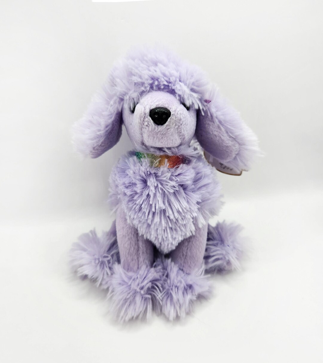 Vintage Ty Beanie Baby 'demure' the Purple Poodle Dog (6 Inch) - Etsy