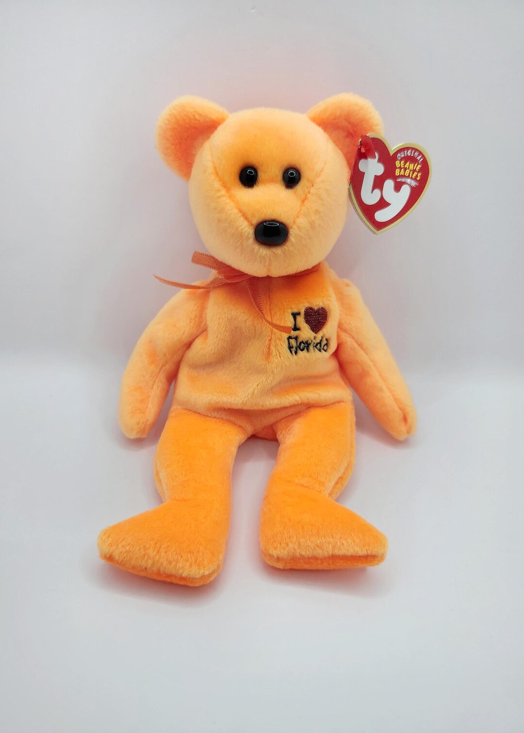 Vintage Ty Beanie Baby 'florida' Bear: State Exclusive Plush (8.5 Inch ...