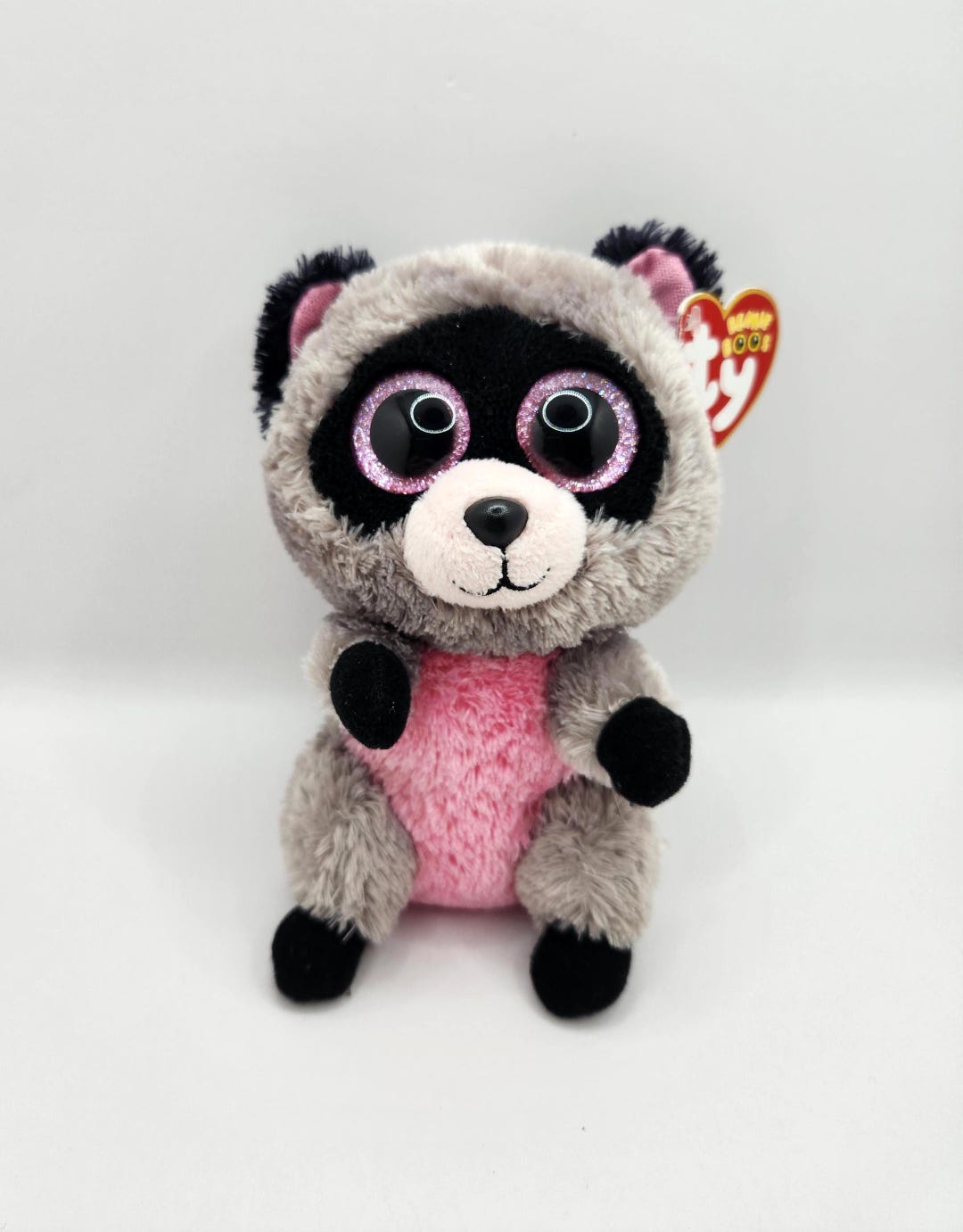 Vintage Ty Beanie Boo 'rocco' the Raccoon (6 Inch) - Etsy
